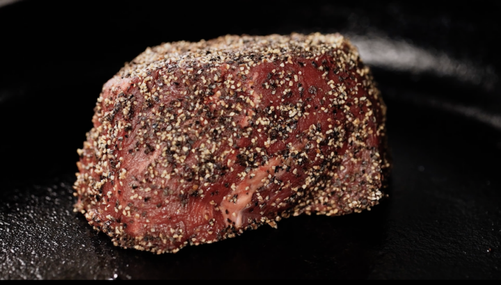 Peppercorn-Crusted Filet Mignon Recipe - The Paleo Diet®